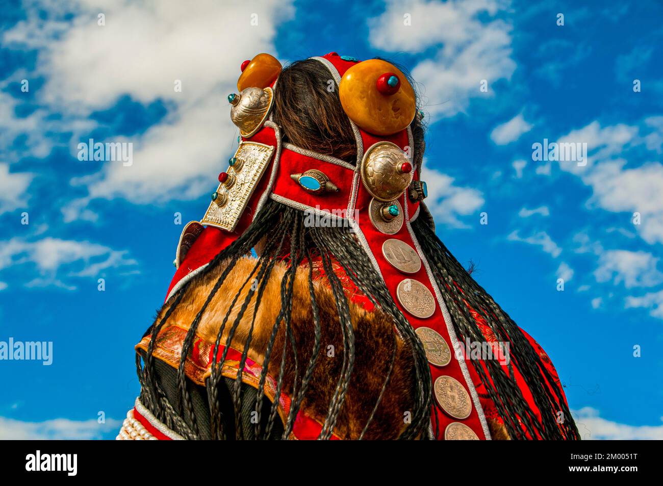 Traditional dressed women at the festival of the tribes in Gerze ...