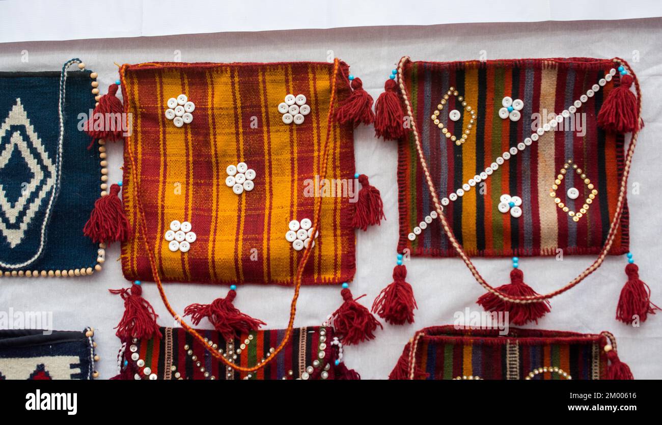 Traditional turkish handmade bag Stock Photo - Alamy