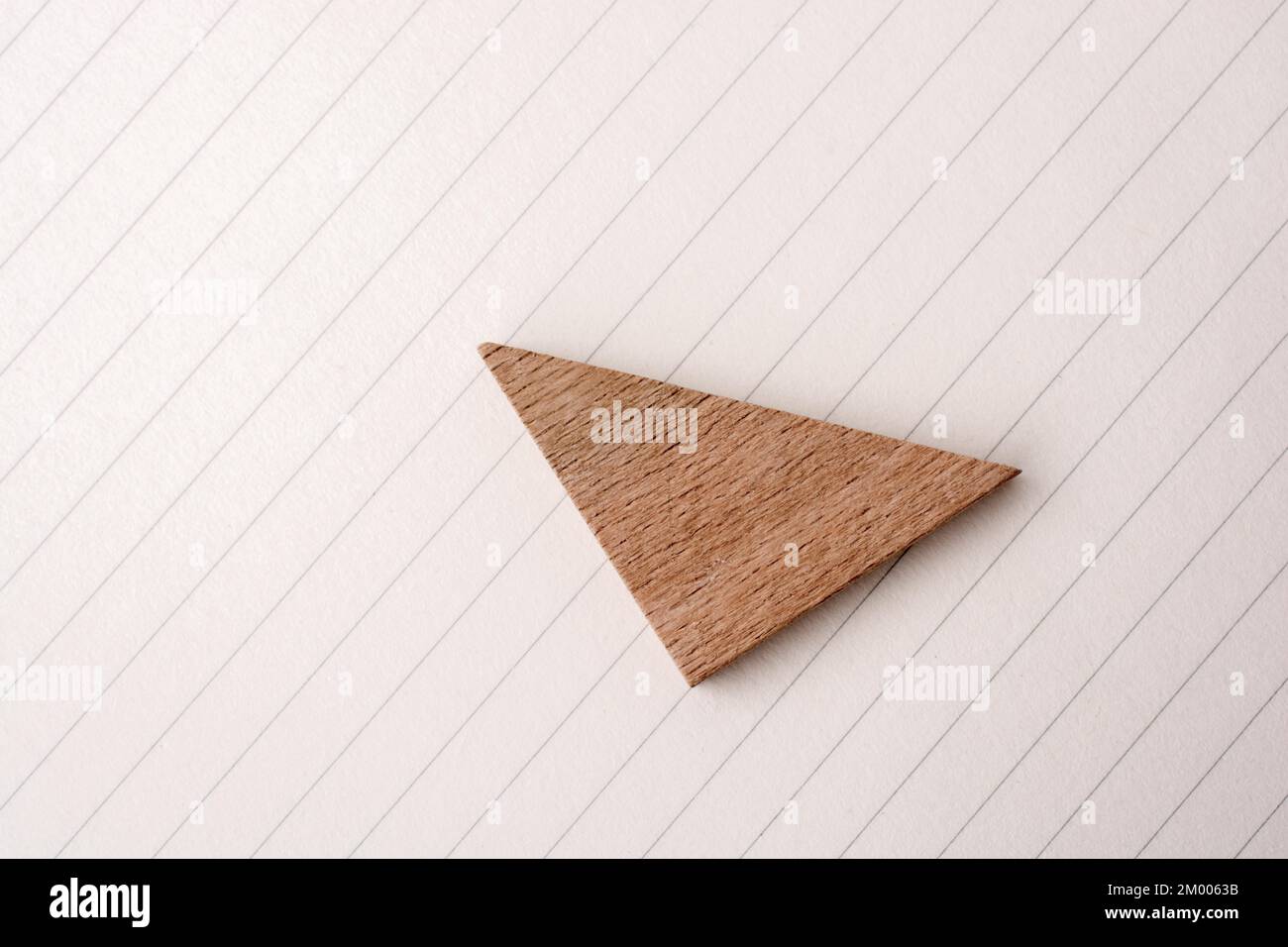Triangle of wood hi-res stock photography and images - Alamy