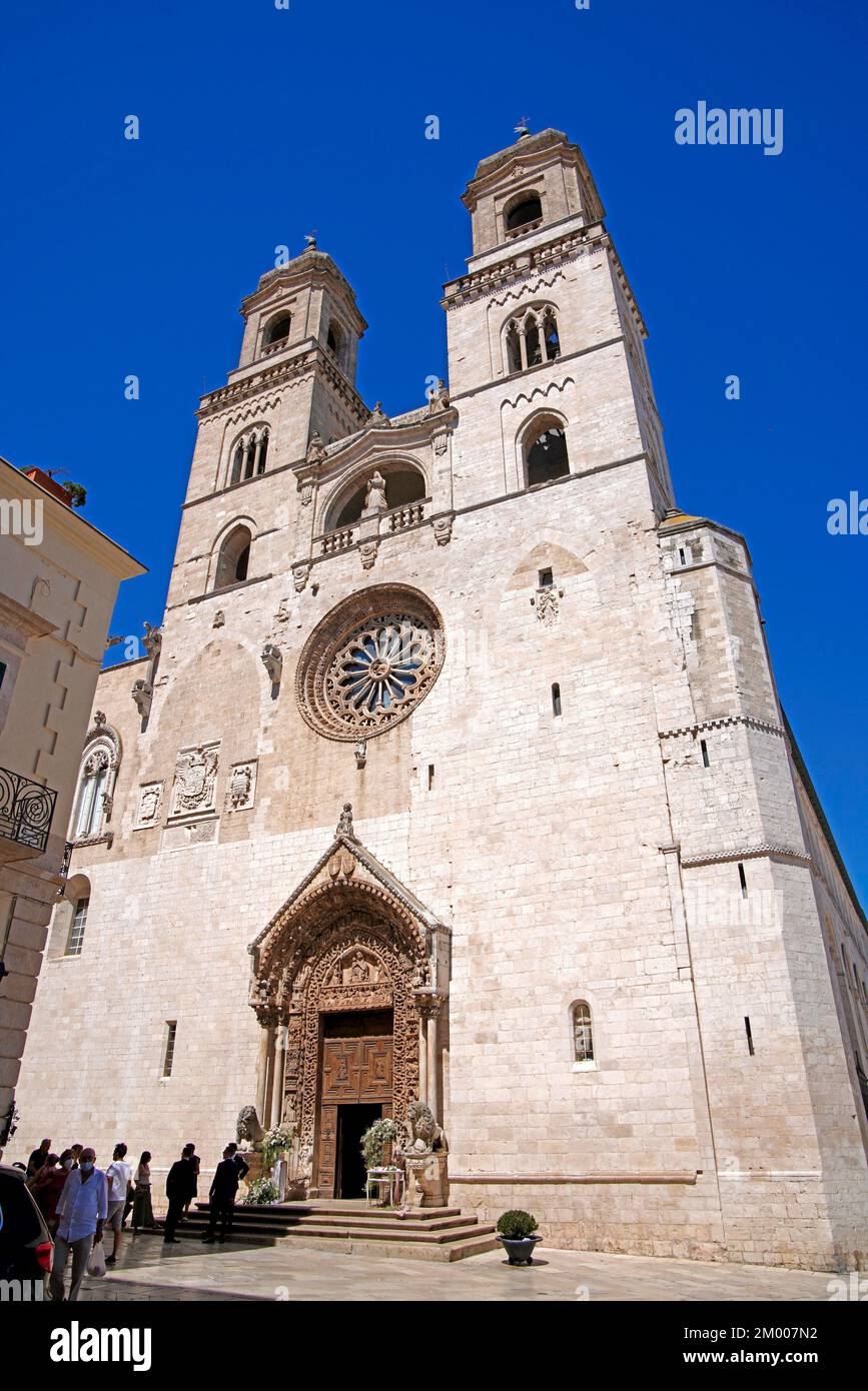 Piazza Duomo della Cattedrale, Altamura, Puglia Region, Italy, Altamura ...