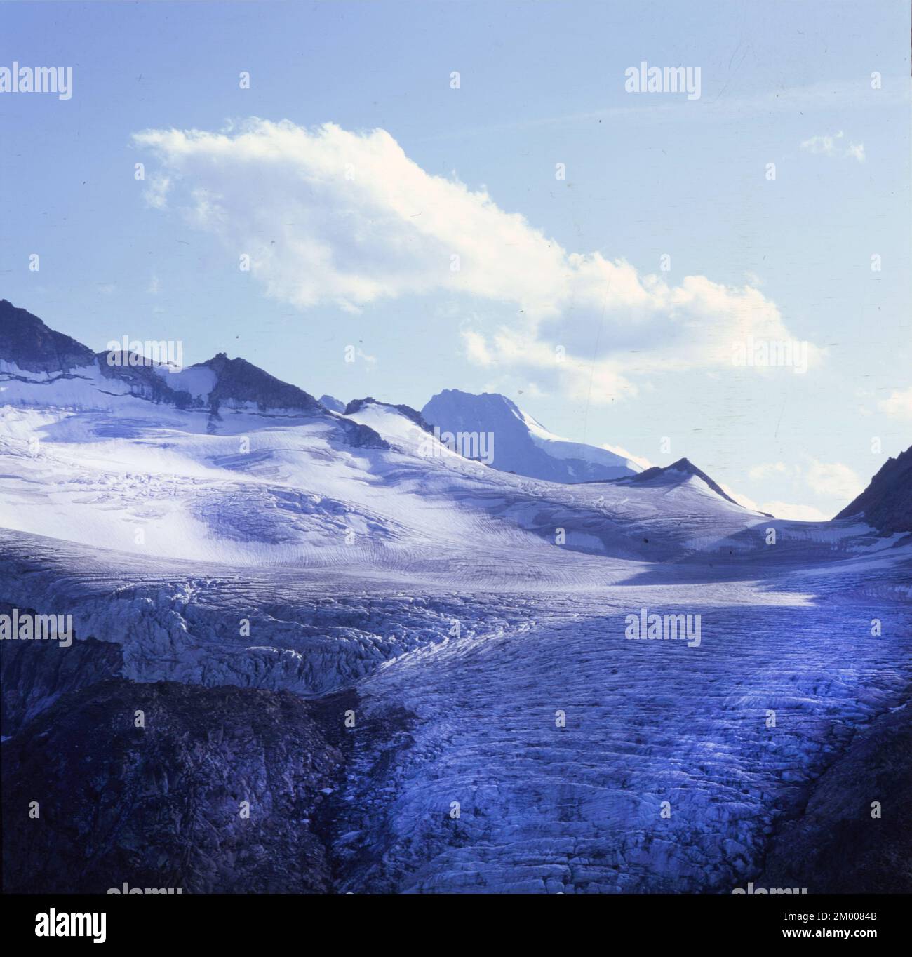 AUT, Austria, Venediger Group: The Großvenediger is the highest ...