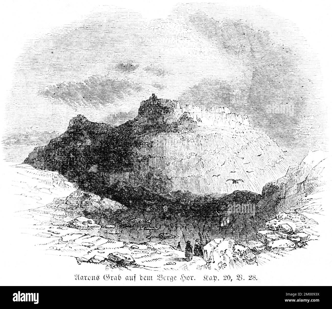 Aaron's grave on Mount Hor, Aaron, Moses, death, mountain, Eleazar ...