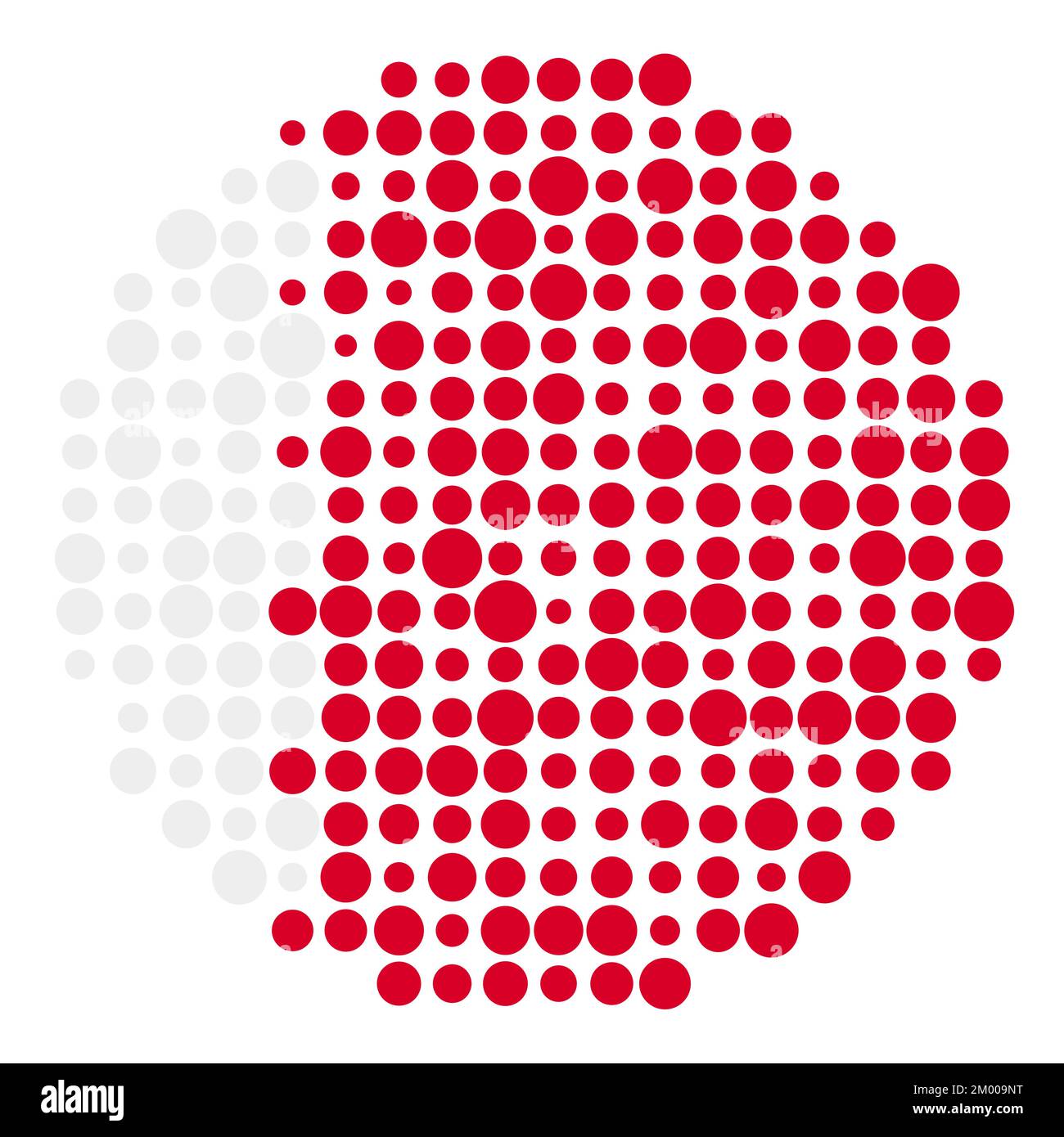 Bahrain Map Silhouette Pixelated generative pattern illustration Stock ...