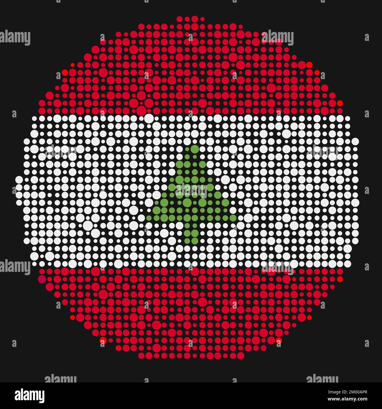 Abstract vector color map lebanon hi-res stock photography and images ...