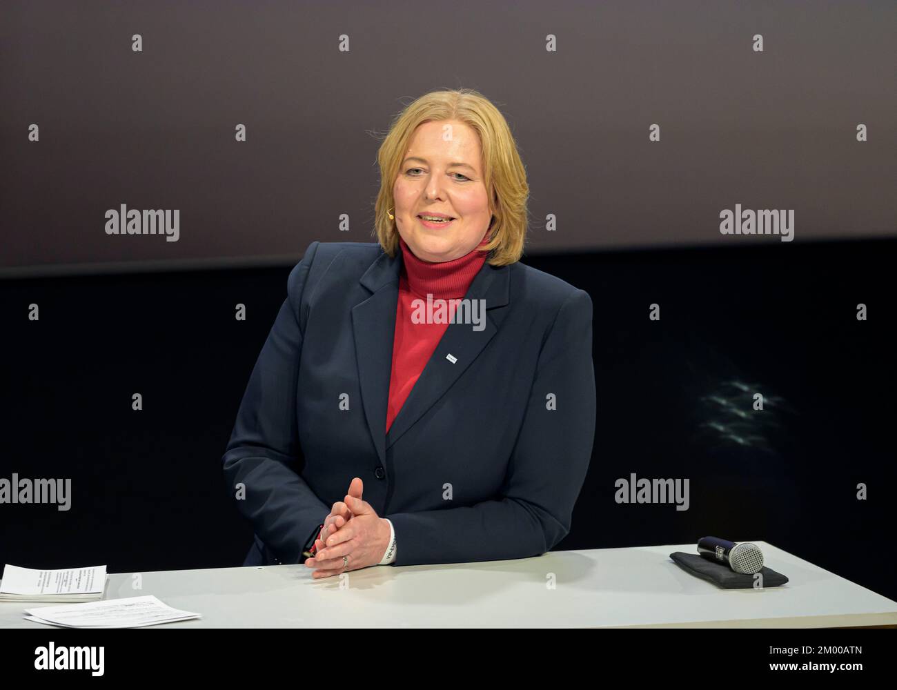 Baerbel BAS (Barbel), President of the German Bundestag, presentation ...