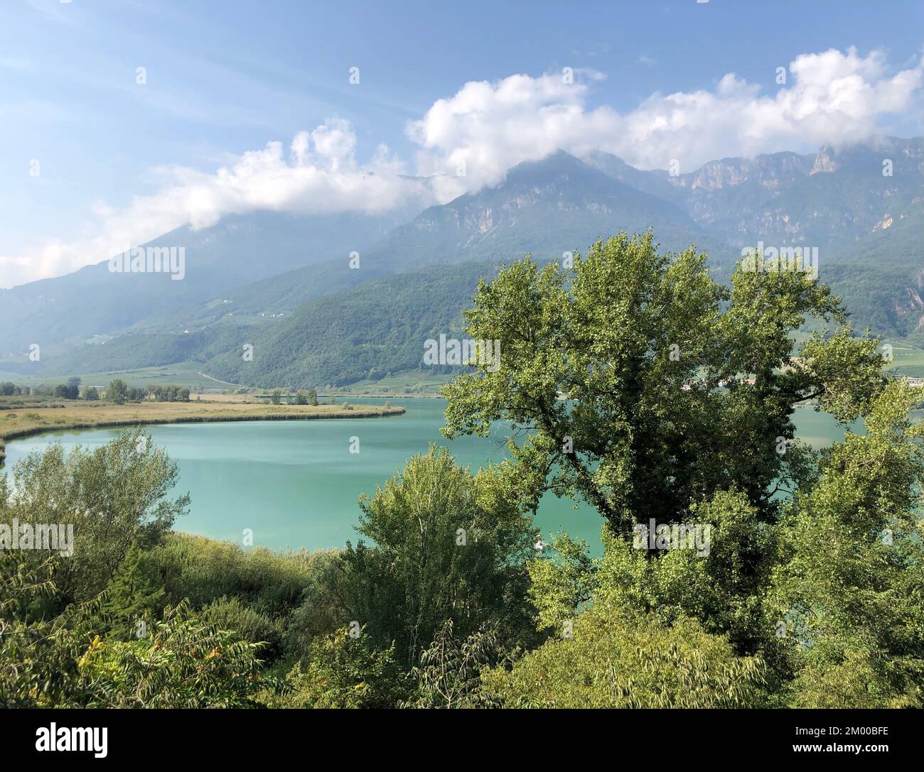 Lago di Caldaro Stock Photo - Alamy