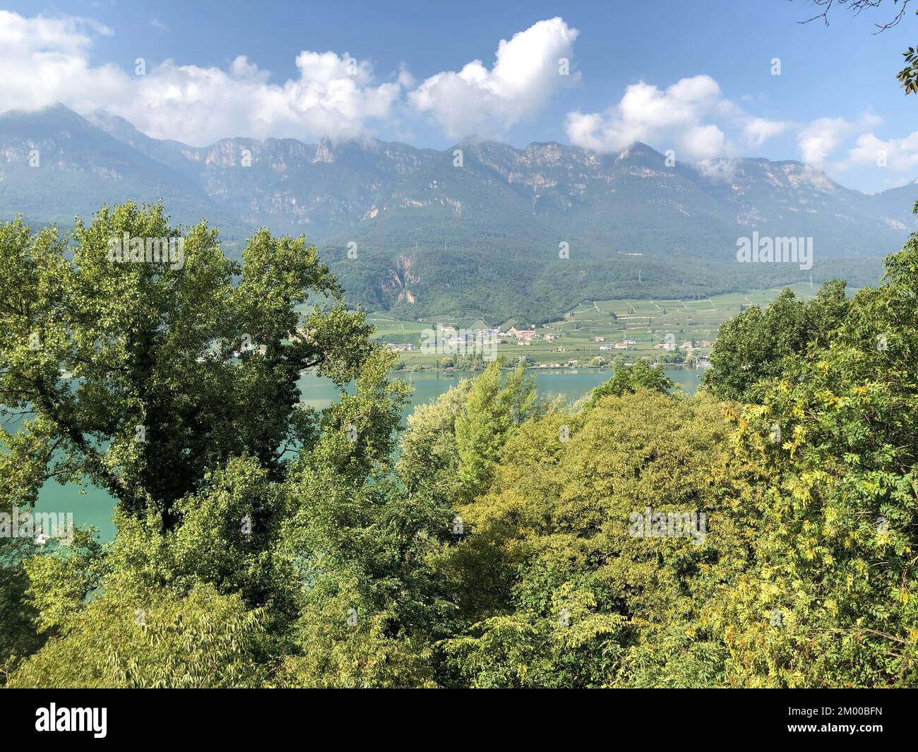 Lago di Caldaro Stock Photo - Alamy