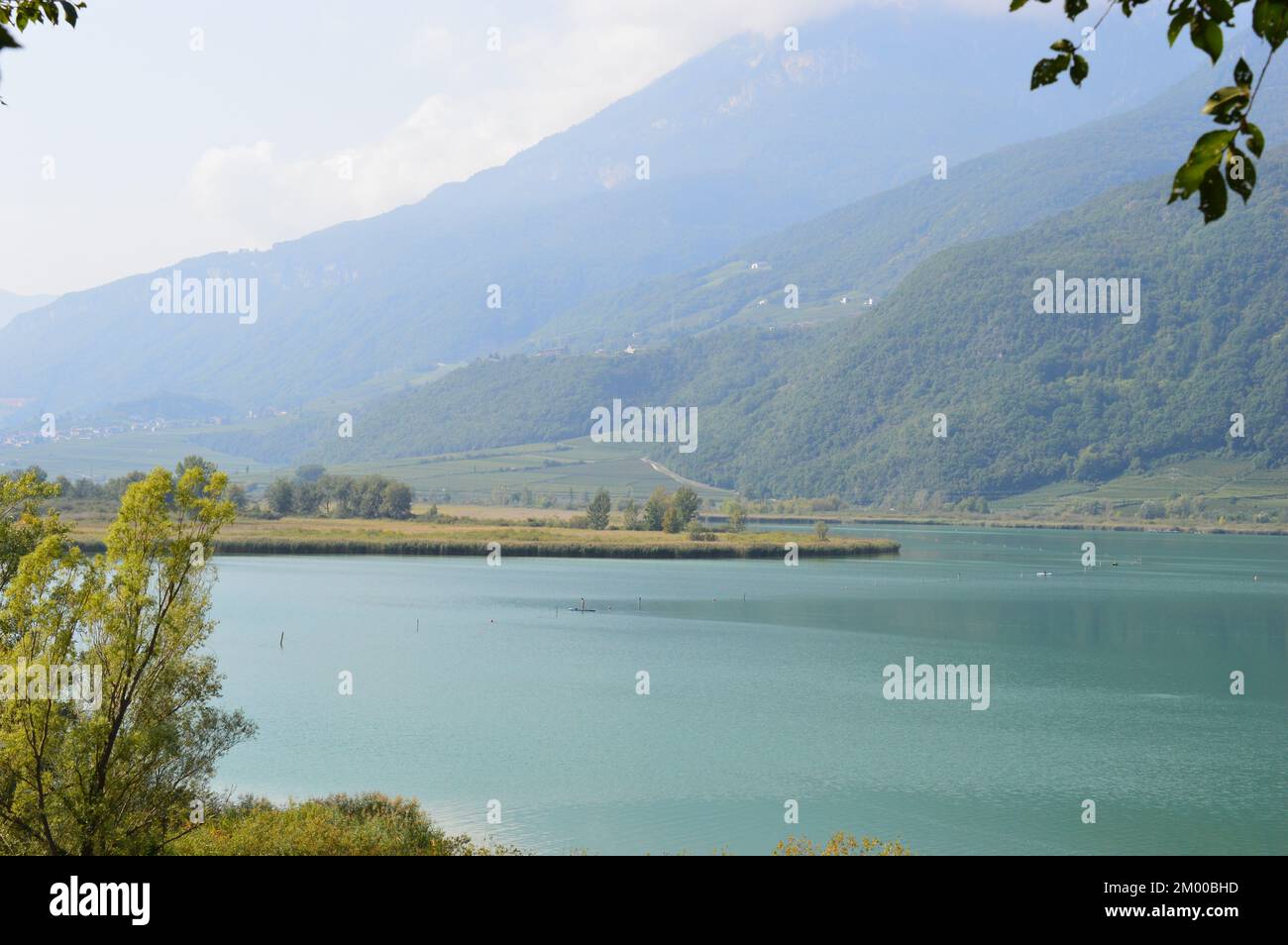 Lago di Caldaro Stock Photo - Alamy