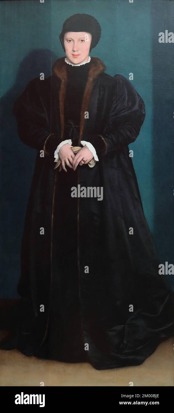 Christina of Denmark, Duchess of Milan by German-Swiss Renaissance ...