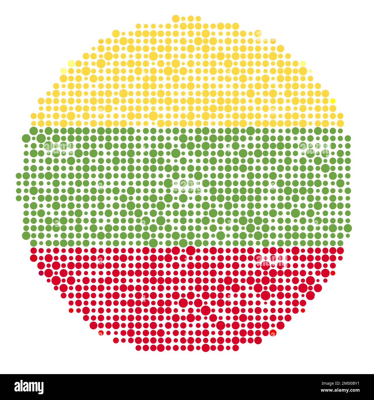 Lithuania Map Silhouette Pixelated generative pattern illustration ...