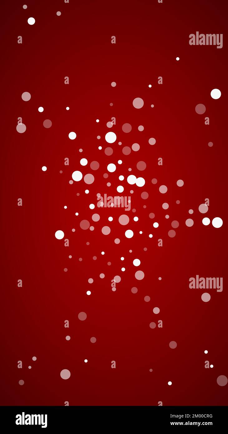 Falling snowflakes christmas background. Subtle flying snow flakes and ...
