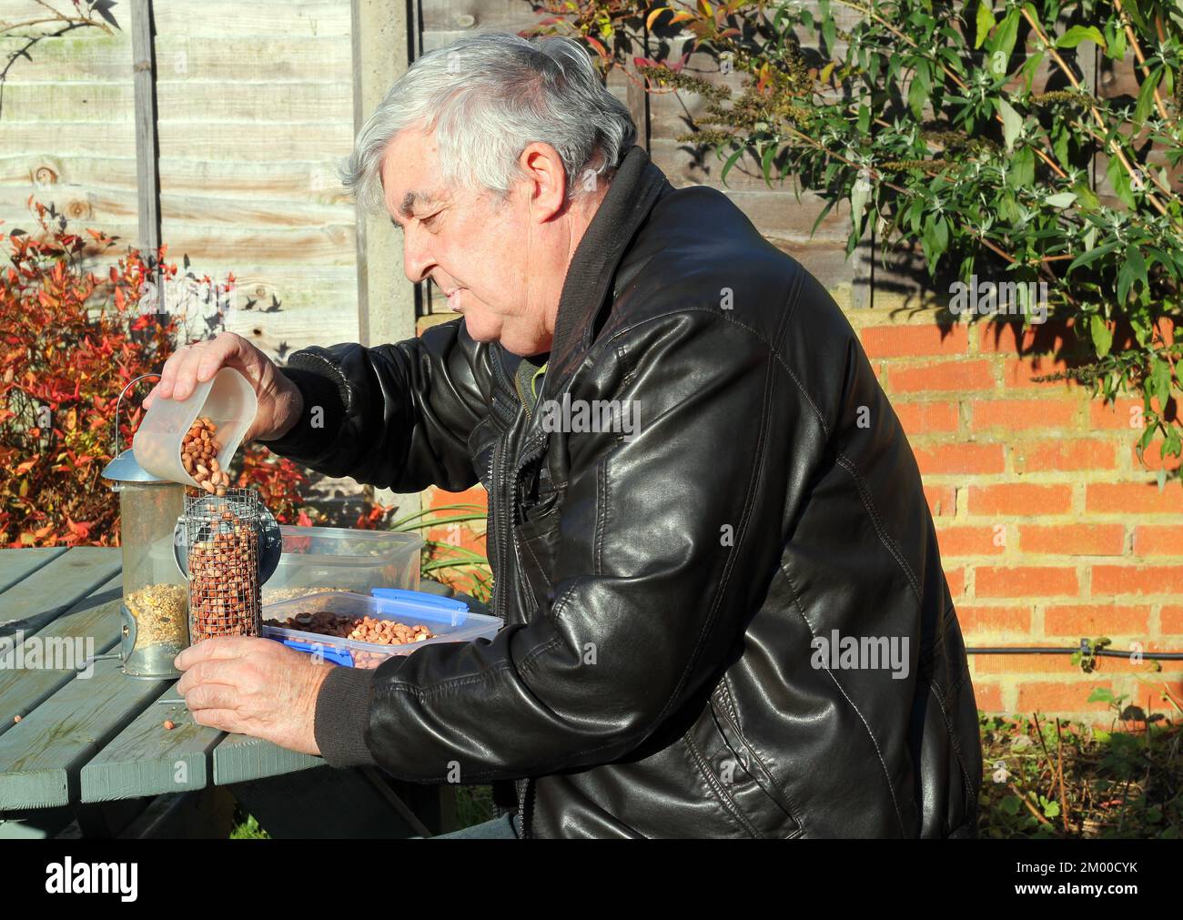 Old feeders hi-res stock photography and images - Alamy