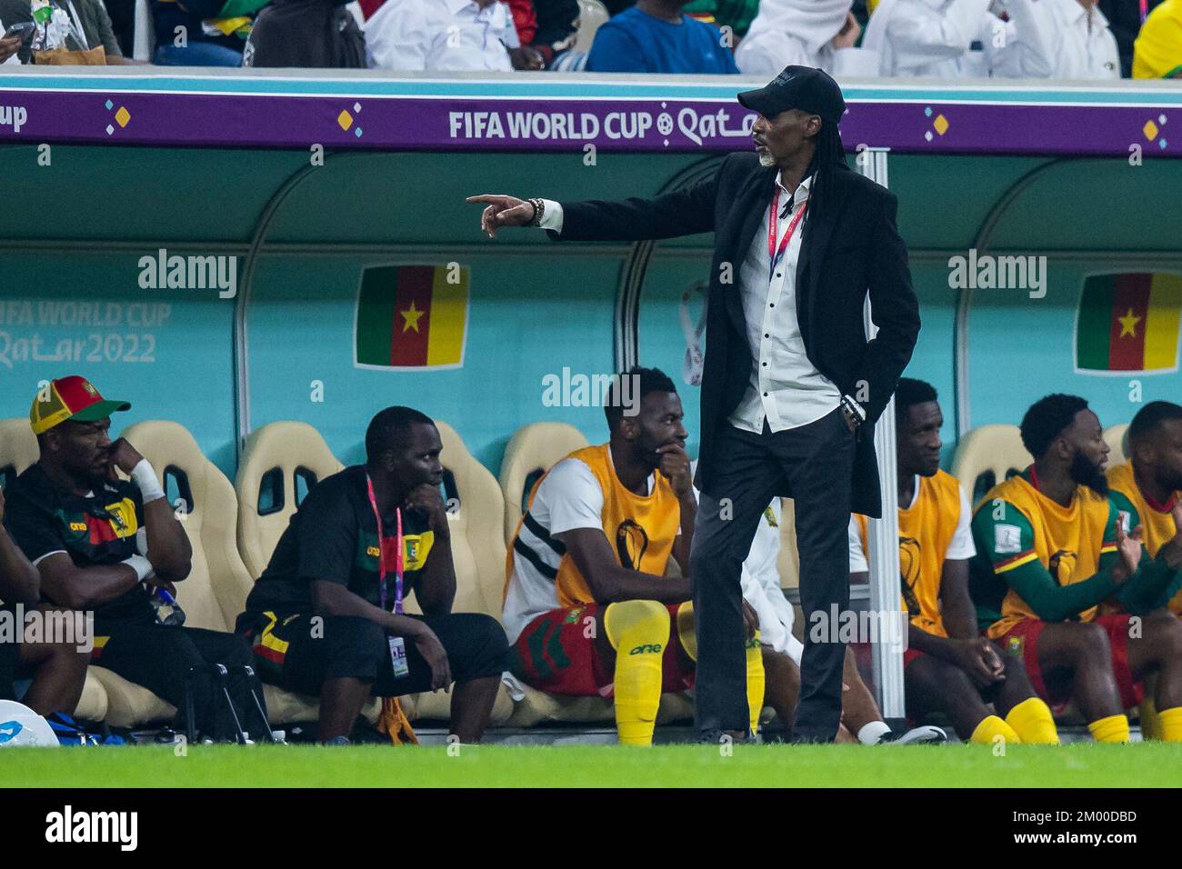 Lusail, Qatar. 02nd Dec, 2022. Soccer: World Cup, Cameroon - Brazil ...