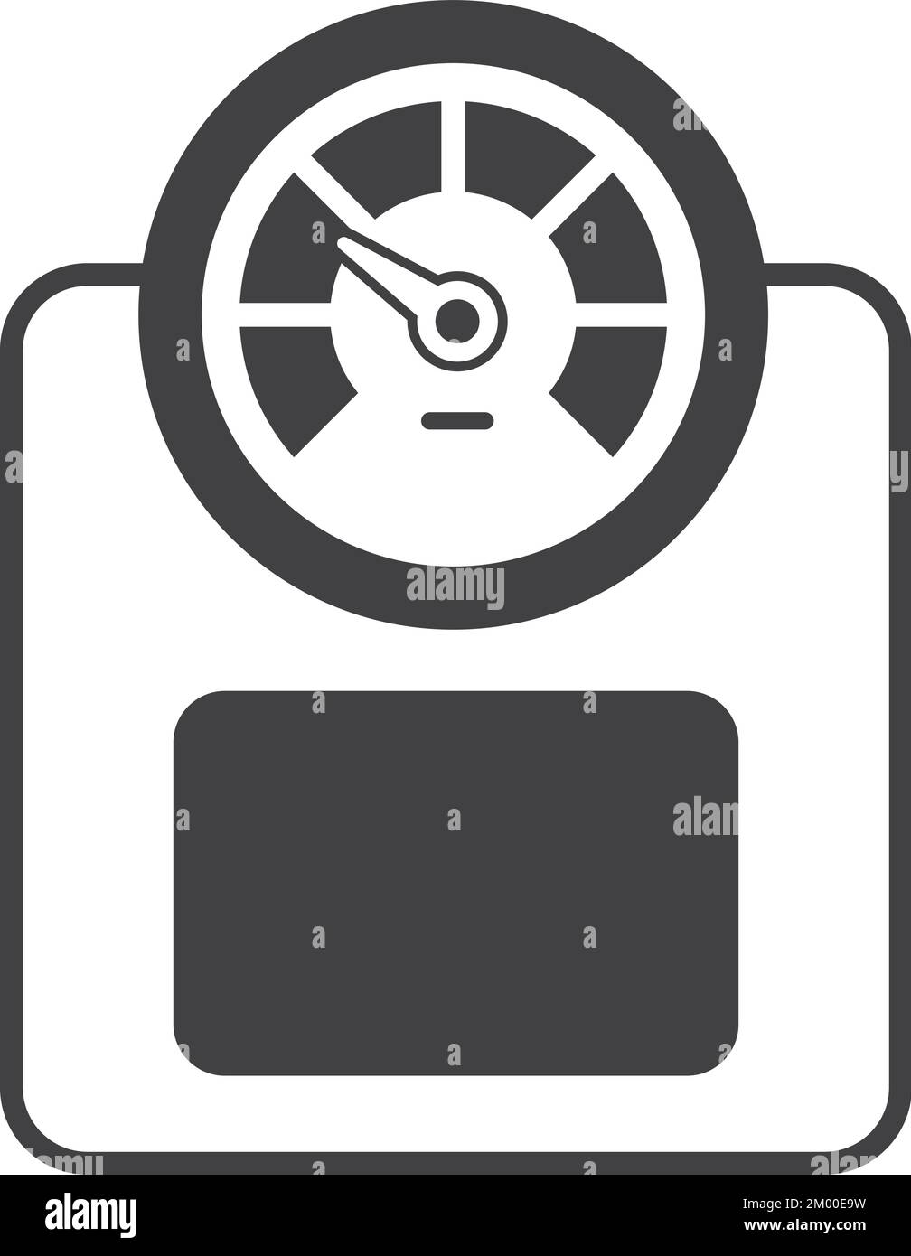 Weighing machine vector vectors Stock Vector Images - Alamy