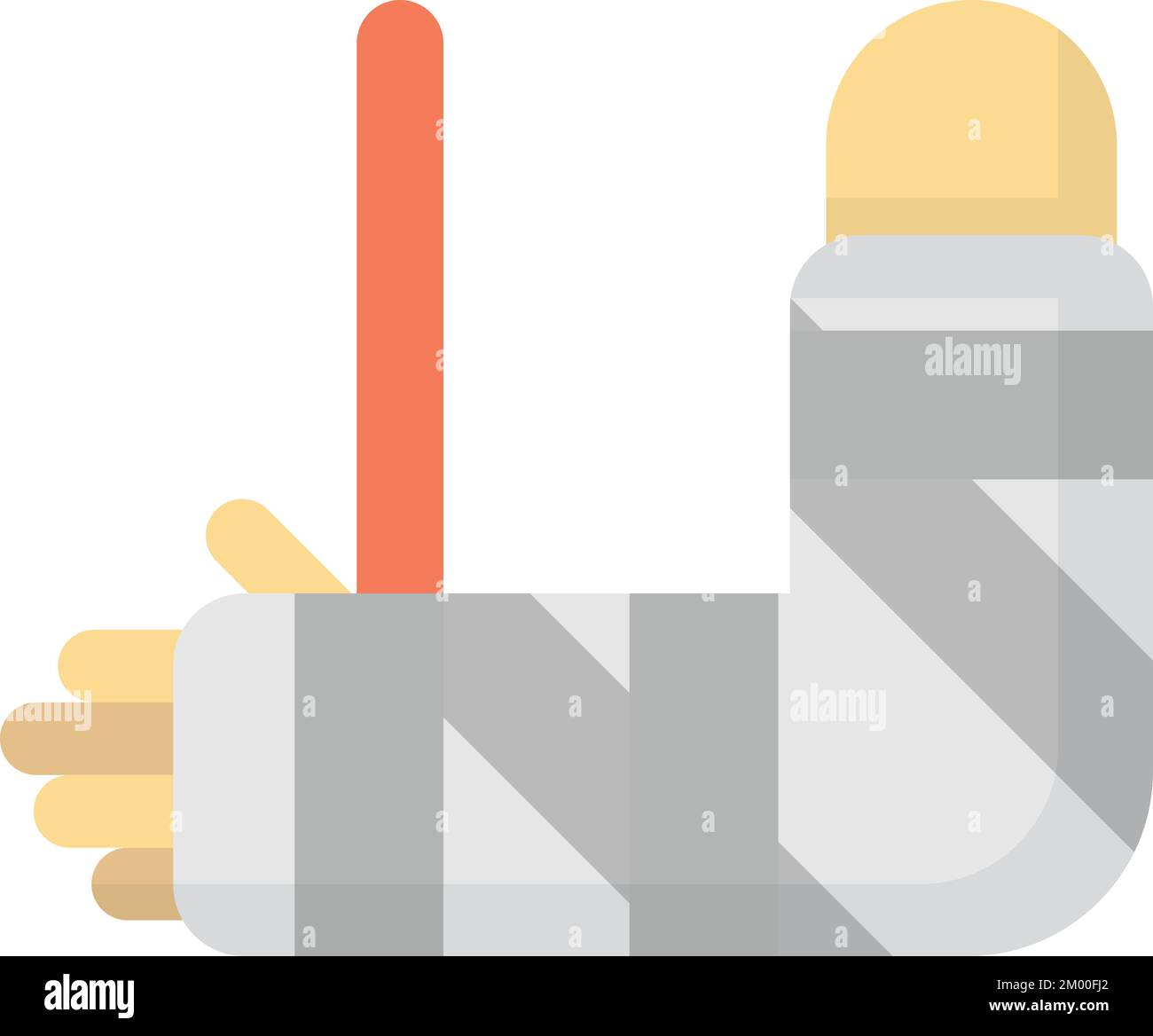 Wrist splint Stock Vector Images - Alamy