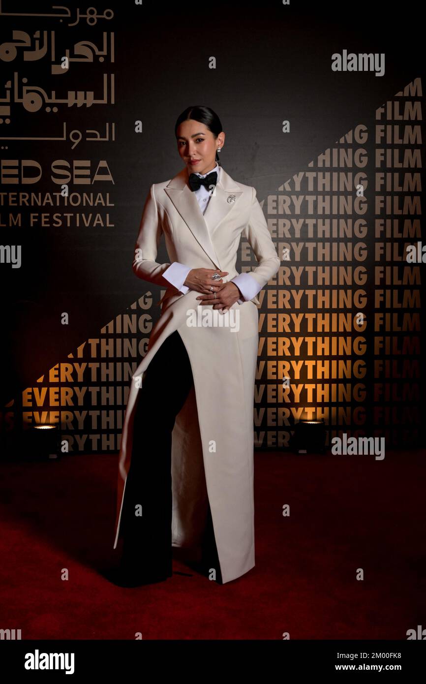 Thailand’s actress Bella Ranee Campen walks the red carpet as she arrives to the opening ...