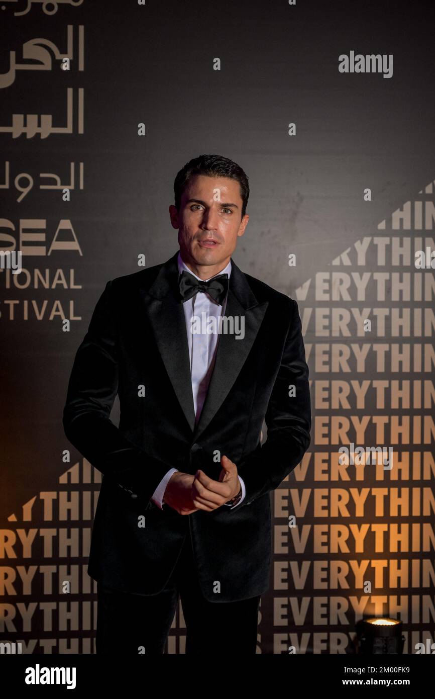 Spanish actor Alex Gonzalez walks the red carpet as he arrives to the ...