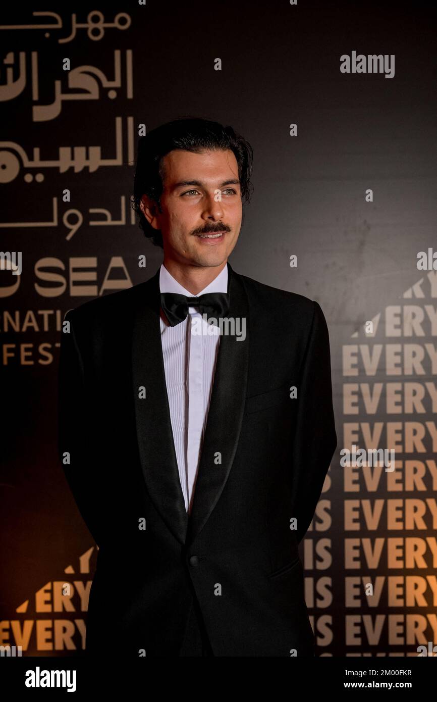 French actor Ziad Jallad walks the red carpet as he arrives to the ...