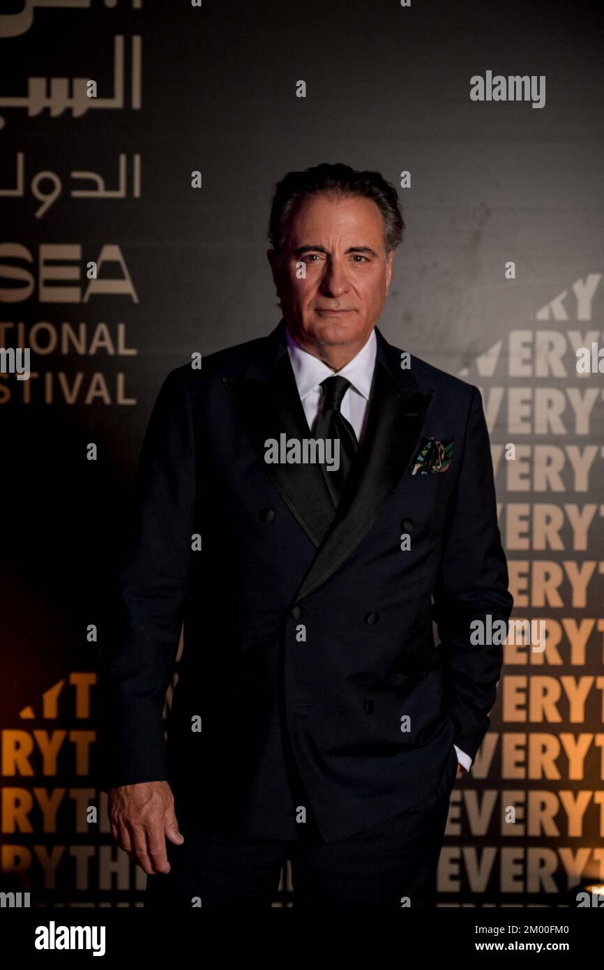 US actor Andy Garcia walks the red carpet as he arrives to the opening ...