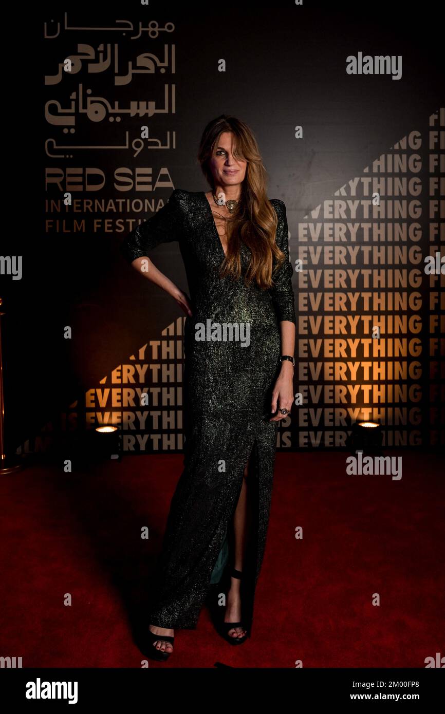 Jemima Khan walks the red carpet as she arrives to the opening ceremony ...