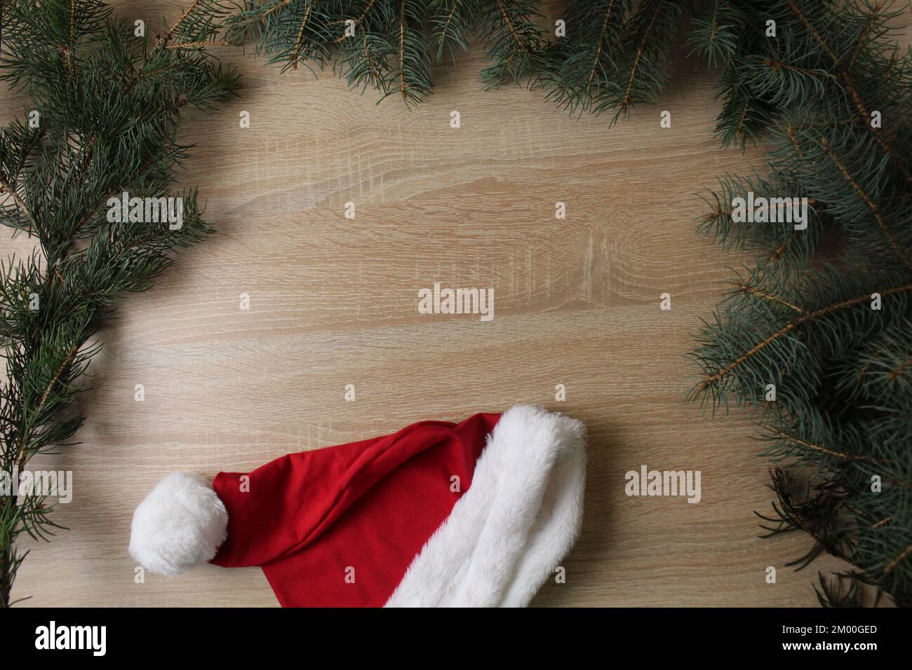 men's New Year's Christmas background. Shirt blouse new year hat santa ...