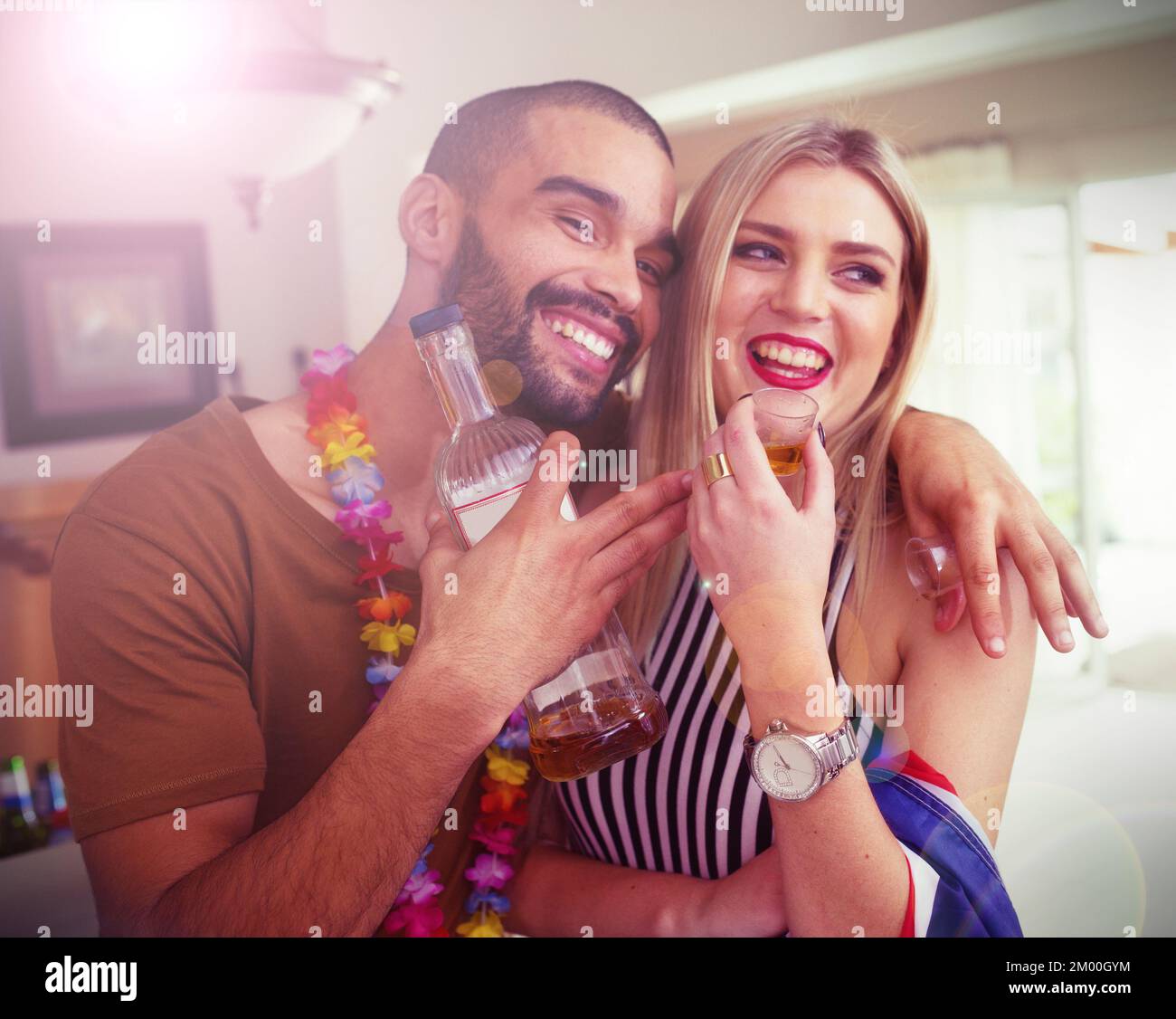 Happy drunk person hi-res stock photography and images - Alamy