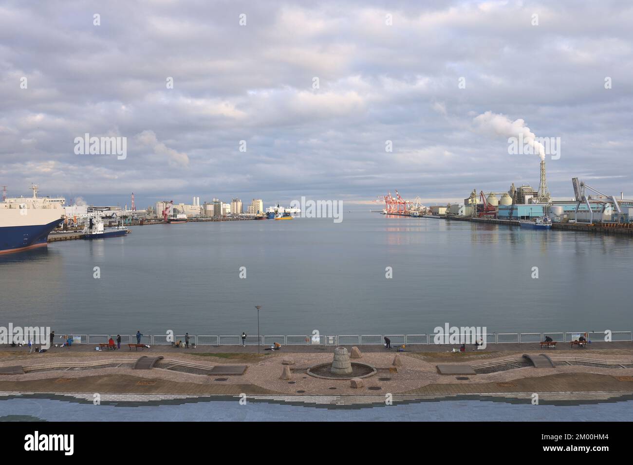 Sendai, Miyagi, Japan, December 2022.3M Sendai Port Park and ...