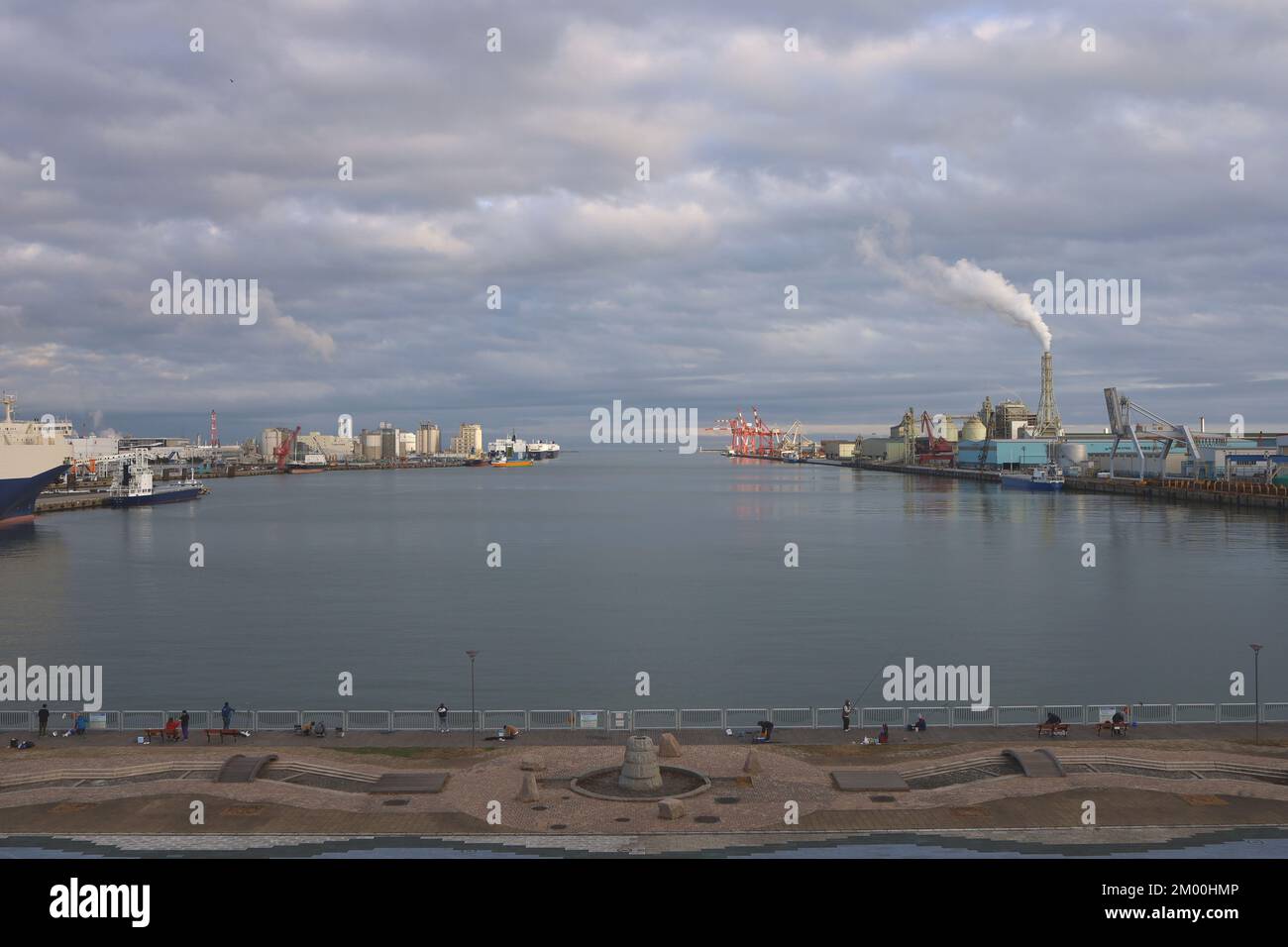 Sendai, Miyagi, Japan, December 2022.3M Sendai Port Park and ...