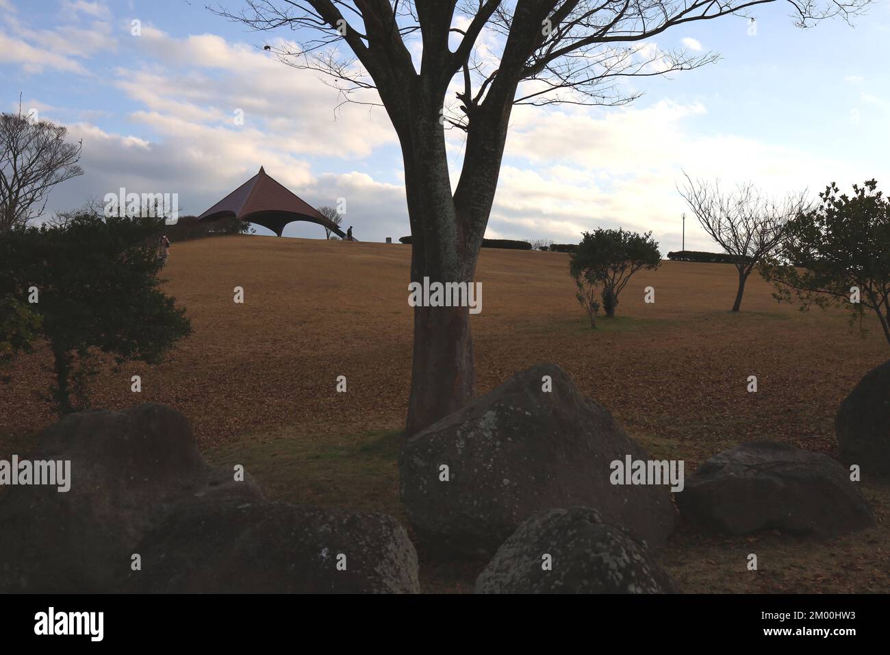 Sendai, Miyagi, Japan, December 2022.3M Sendai Port Park and ...
