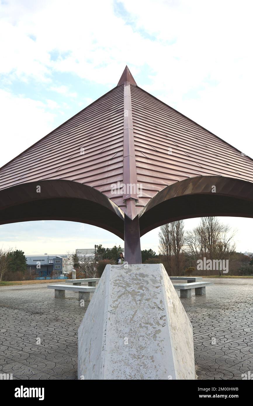 Sendai, Miyagi, Japan, December 2022.3M Sendai Port Park and ...