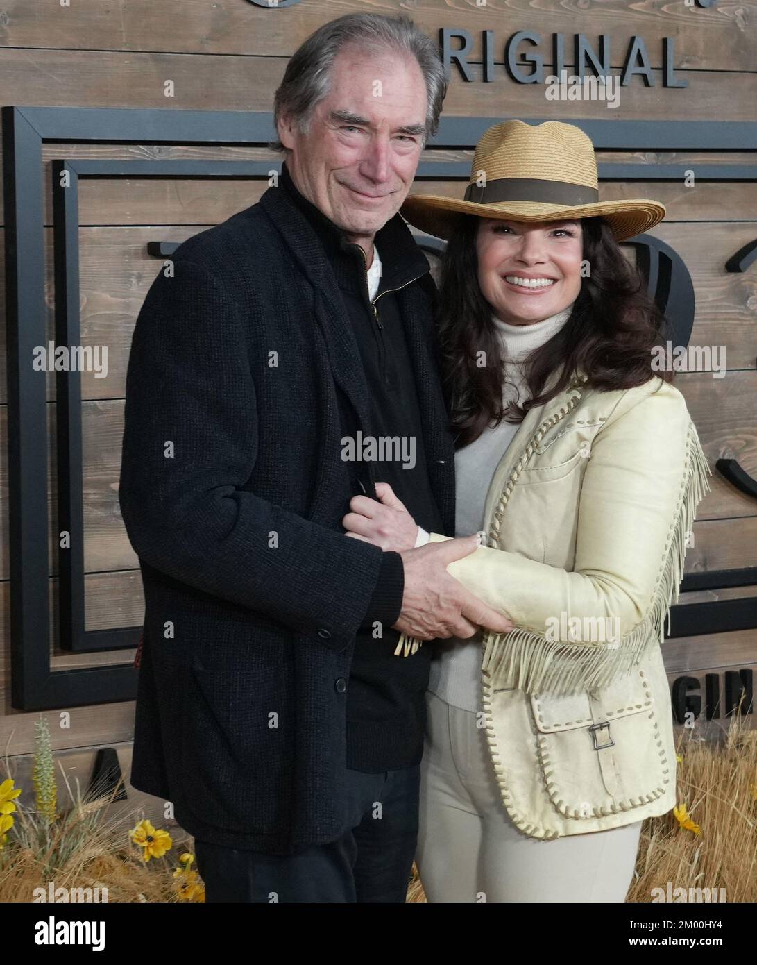 Los Angeles, USA. 02nd Dec, 2022. (L-R) Timothy Dalton and Fran ...