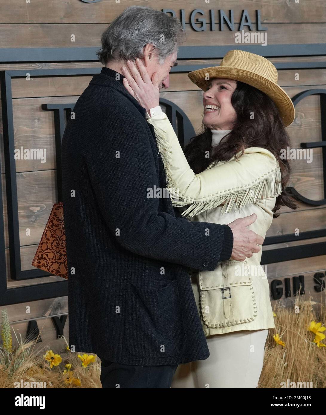 Los Angeles, USA. 02nd Dec, 2022. (L-R) Timothy Dalton and Fran ...
