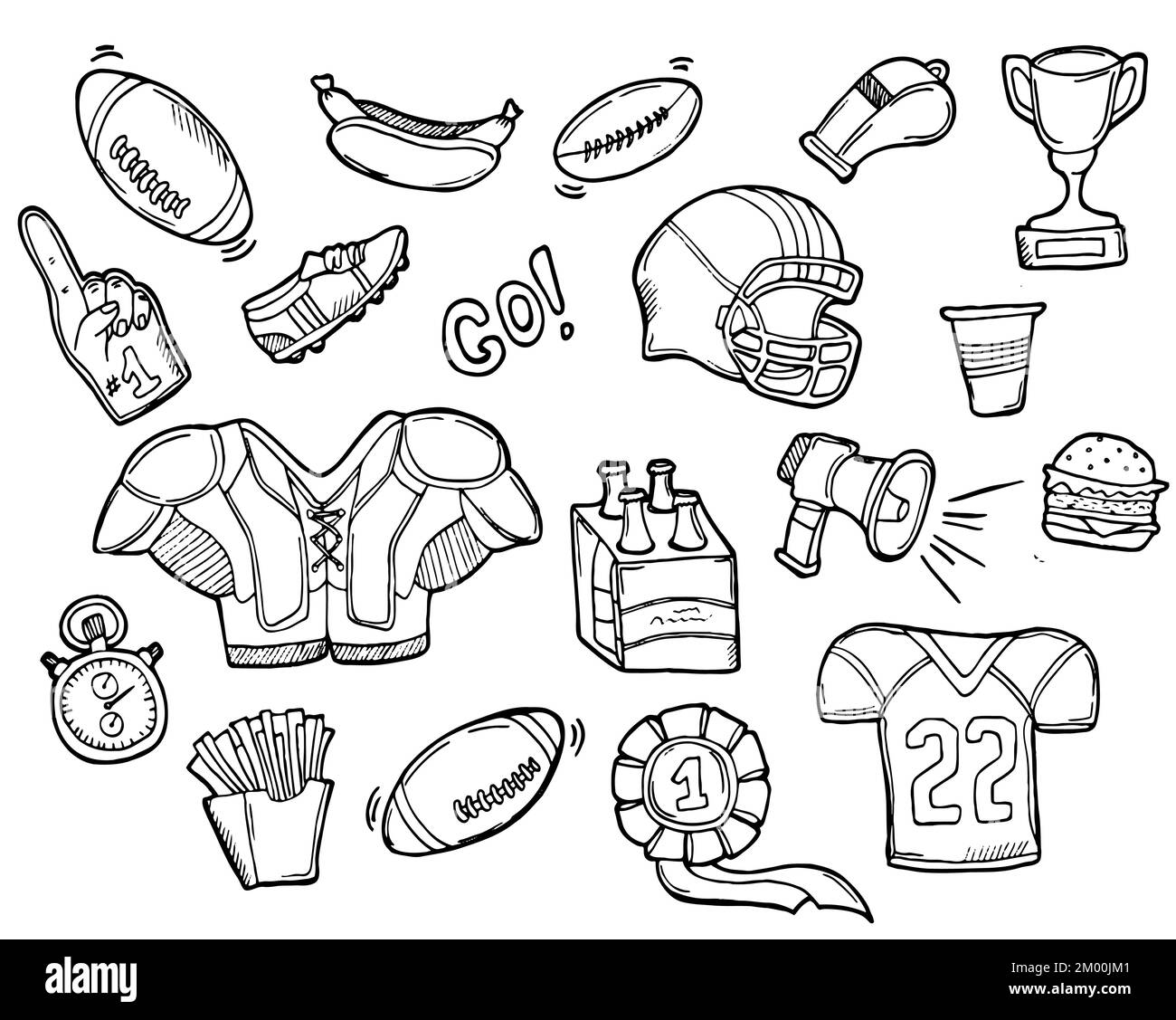 Fast food in the usa Cut Out Stock Images & Pictures - Alamy