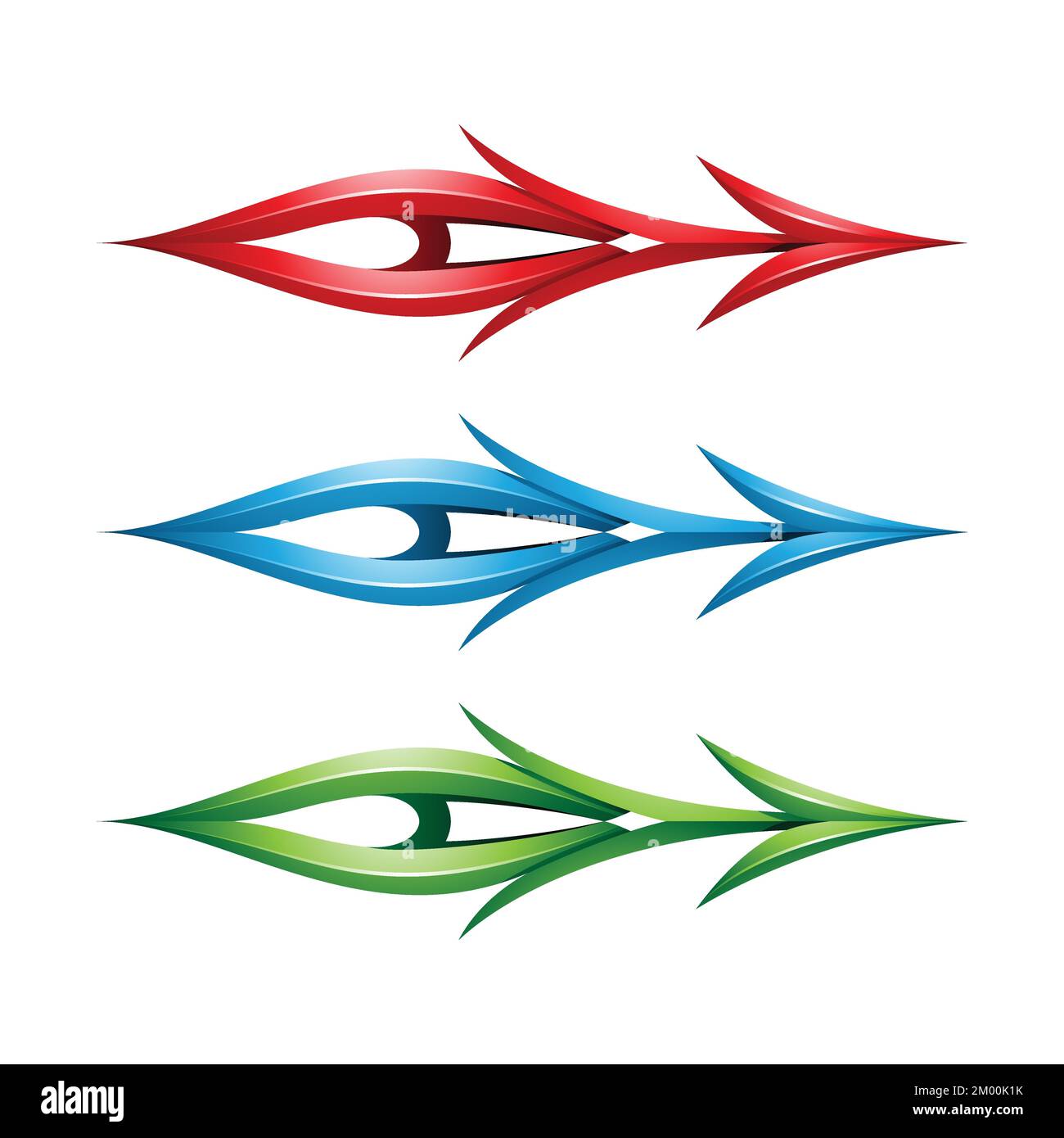 Arrow like shape Stock Vector Images - Alamy
