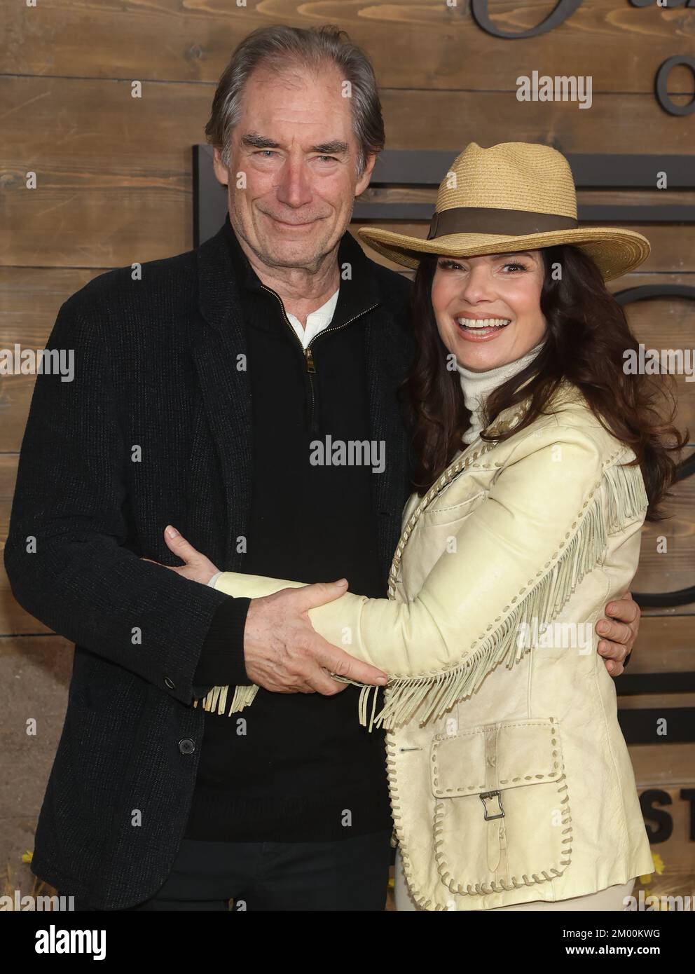 Los Angeles, California, USA. 2nd Dec, 2022. Timothy Dalton, Fran ...