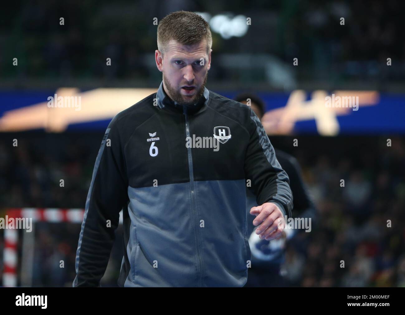 Linus Persson of HBC Nantes during the EHF Champions League Handball ...