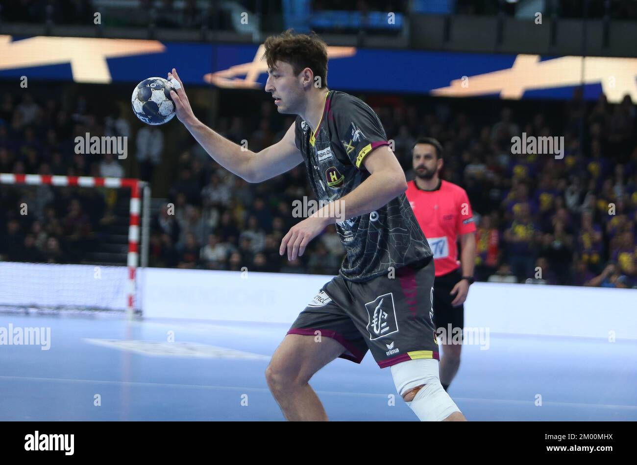 Thibaud Briet of HBC Nantes during the EHF Champions League Handball ...