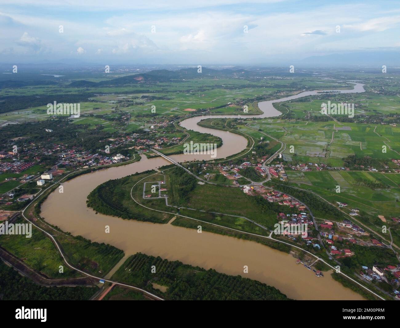 Rice paddy border hi-res stock photography and images - Alamy