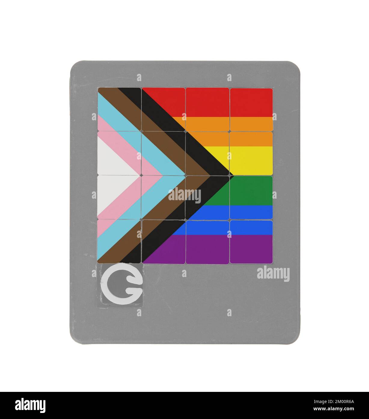 New progress pride flag hi-res stock photography and images - Alamy