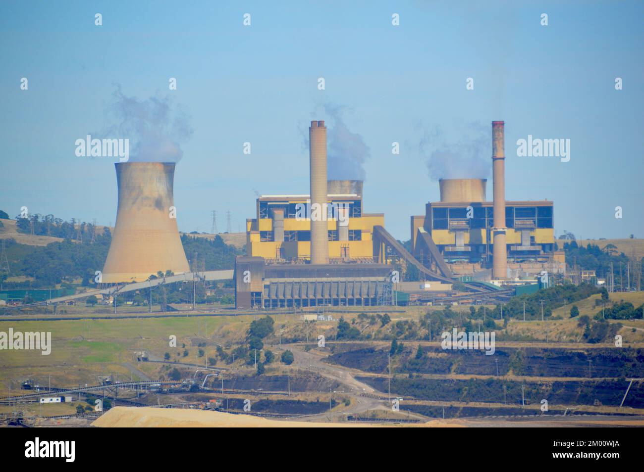 Power station in Victoria, Australia Stock Photo - Alamy