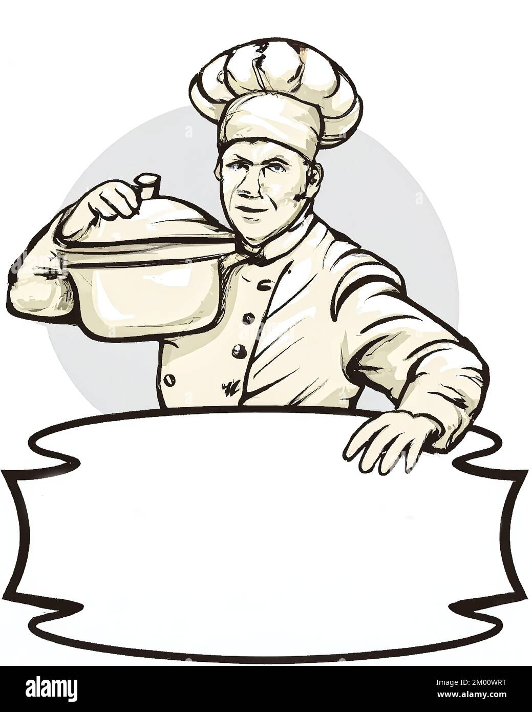 Hotel kitchen concept Cut Out Stock Images & Pictures - Alamy