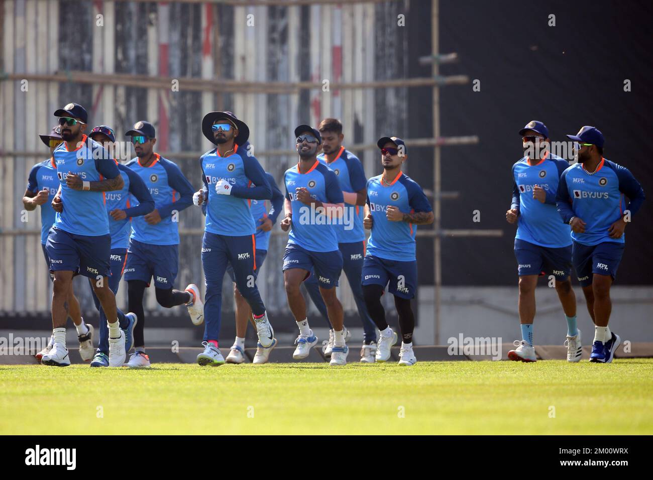India Team Attends practice session at the Sher-e-Bangla National ...