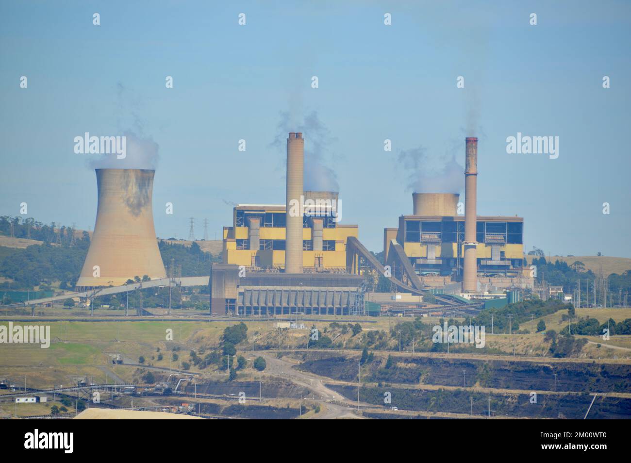 Power station in Victoria, Australia Stock Photo - Alamy