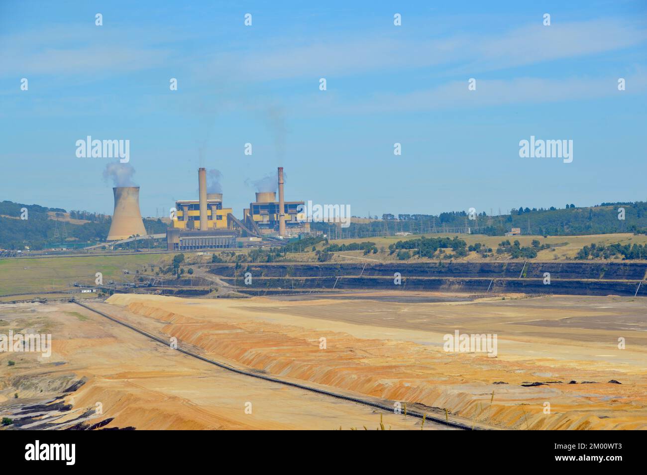 Power station in Victoria, Australia Stock Photo - Alamy