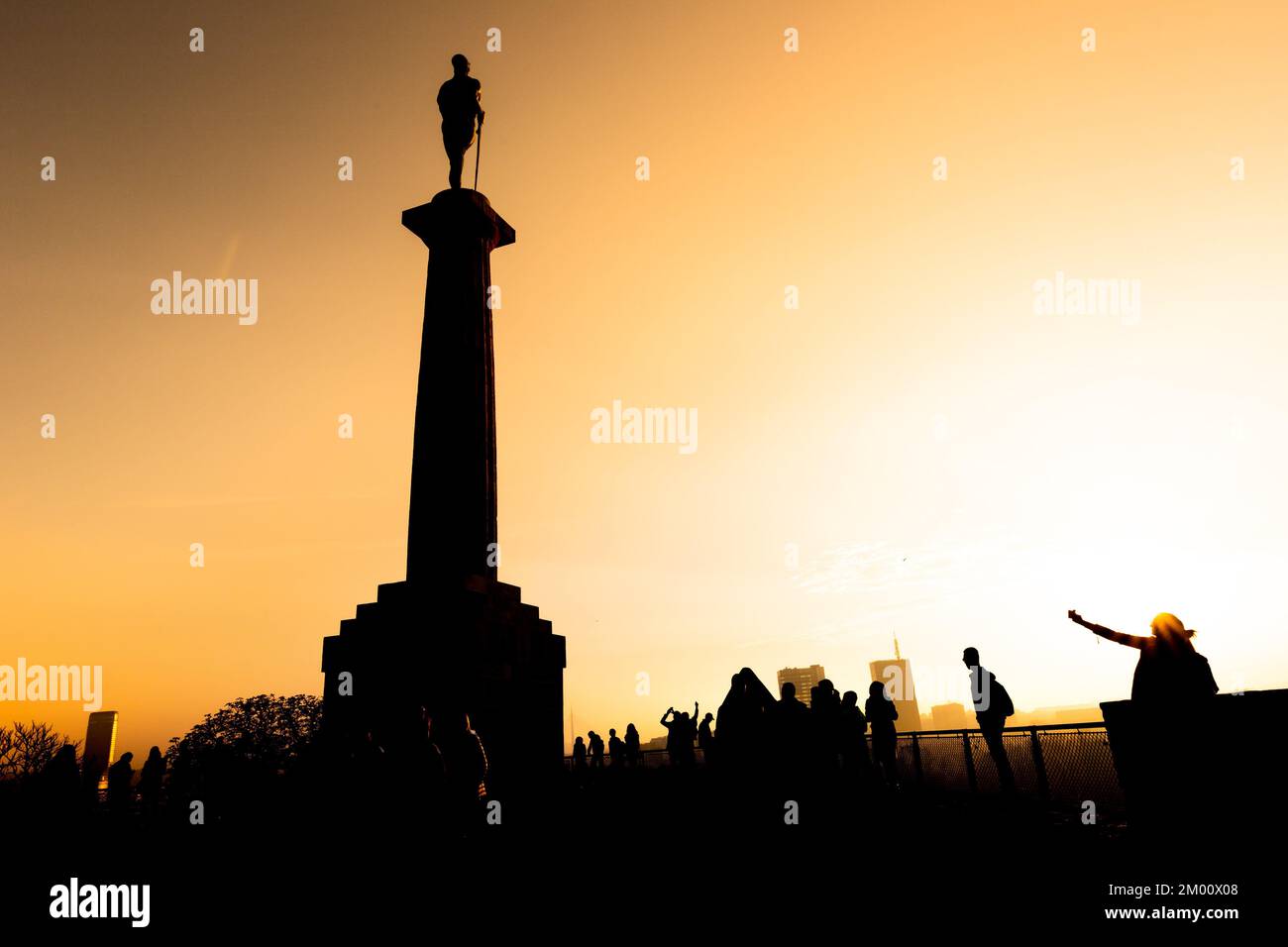 Victor monument, in serbian language known as Pobednik at historic ...