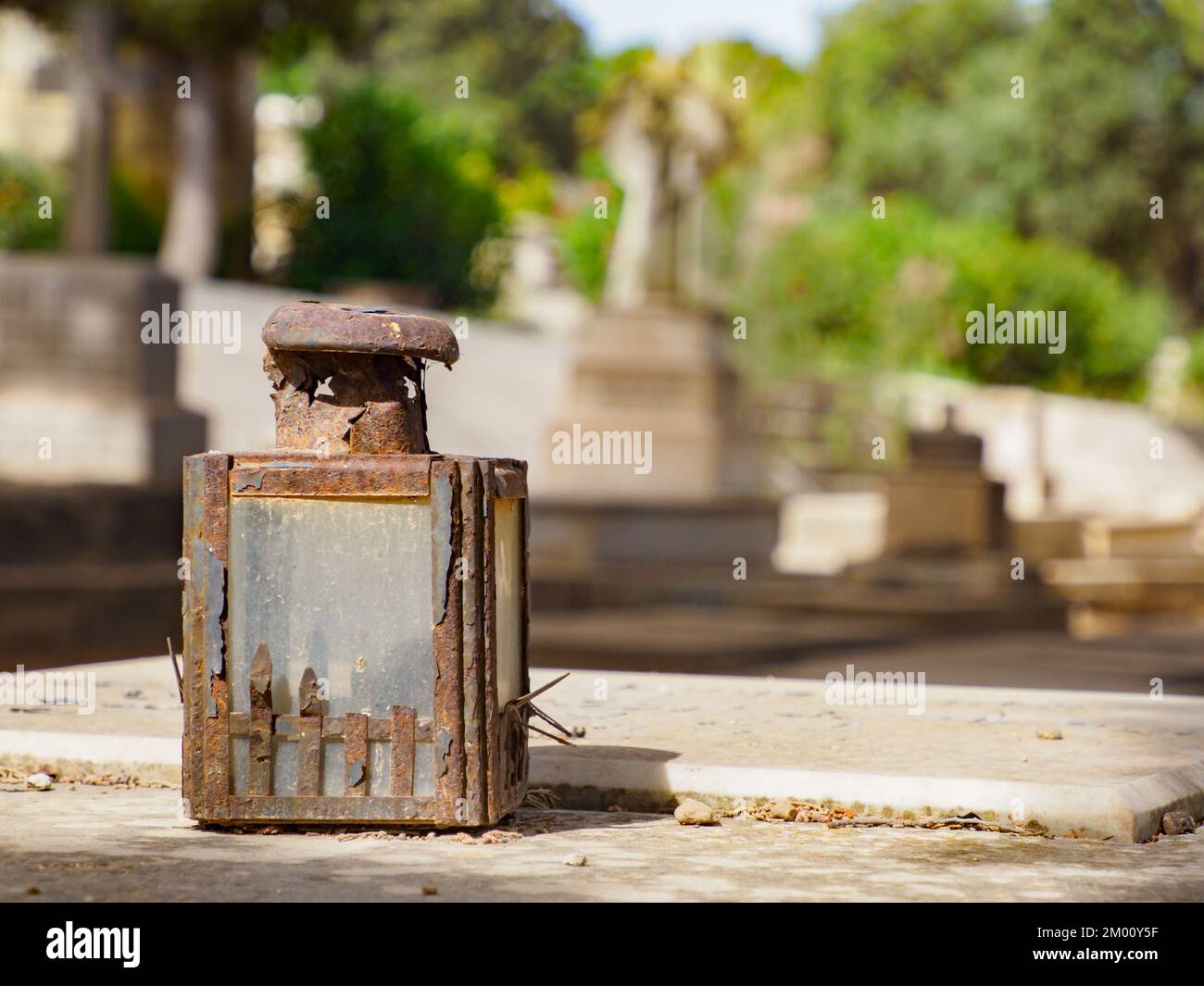Floriana, Malta - May, 2021: Military Cemetery Pieta (Pietà) located ...