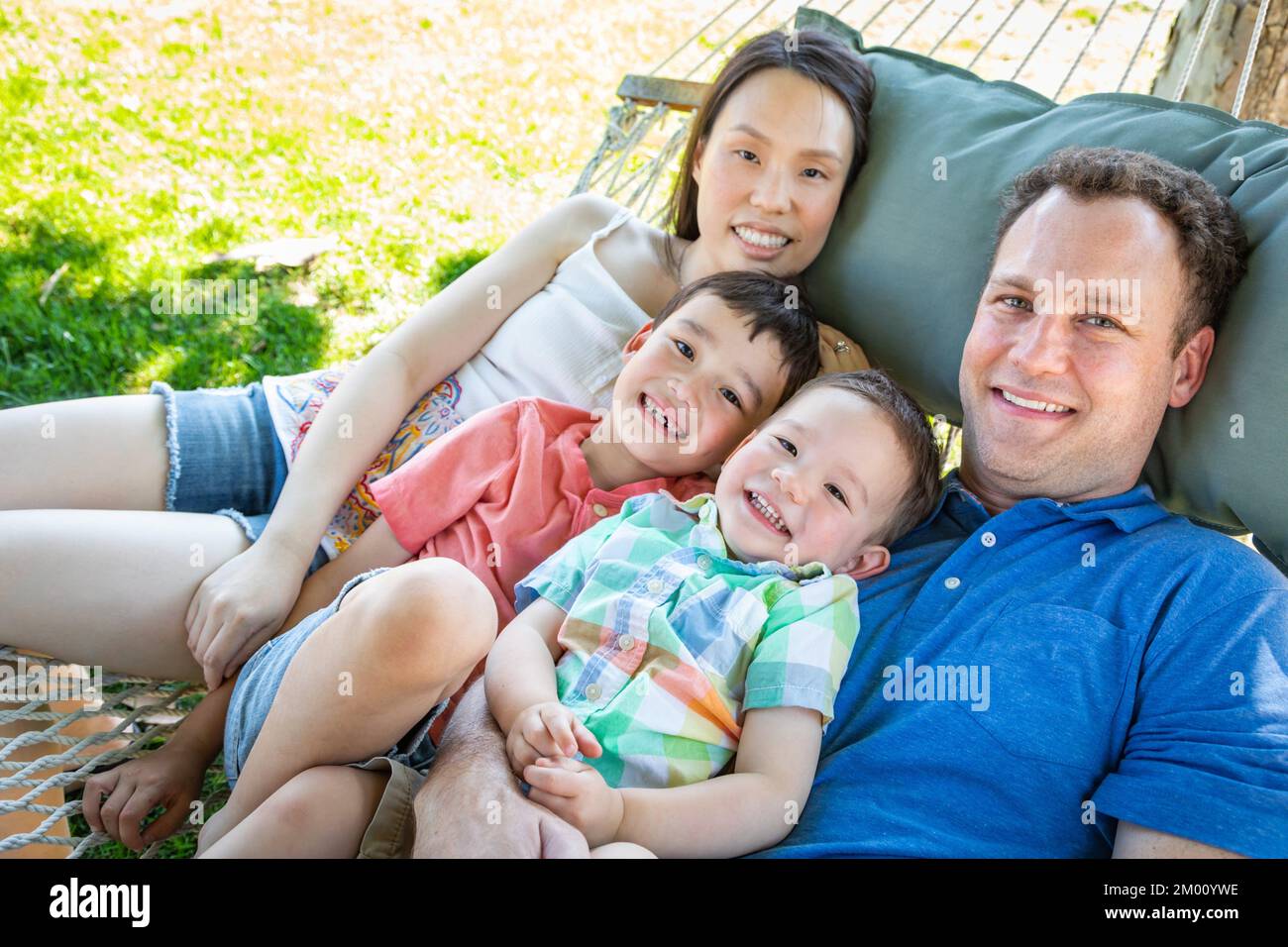 Asian family mother father son hi-res stock photography and images - Alamy