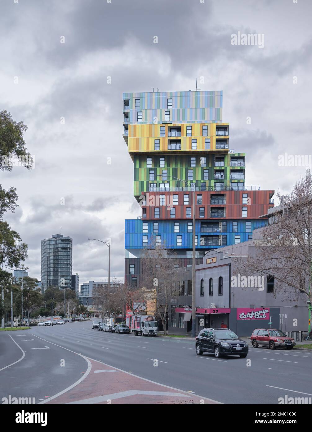 Melbourne, Victoria, Australia - Icon apartment building by Jackson ...
