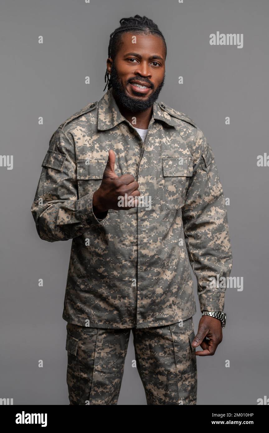 African american army soldier hi-res stock photography and images - Alamy