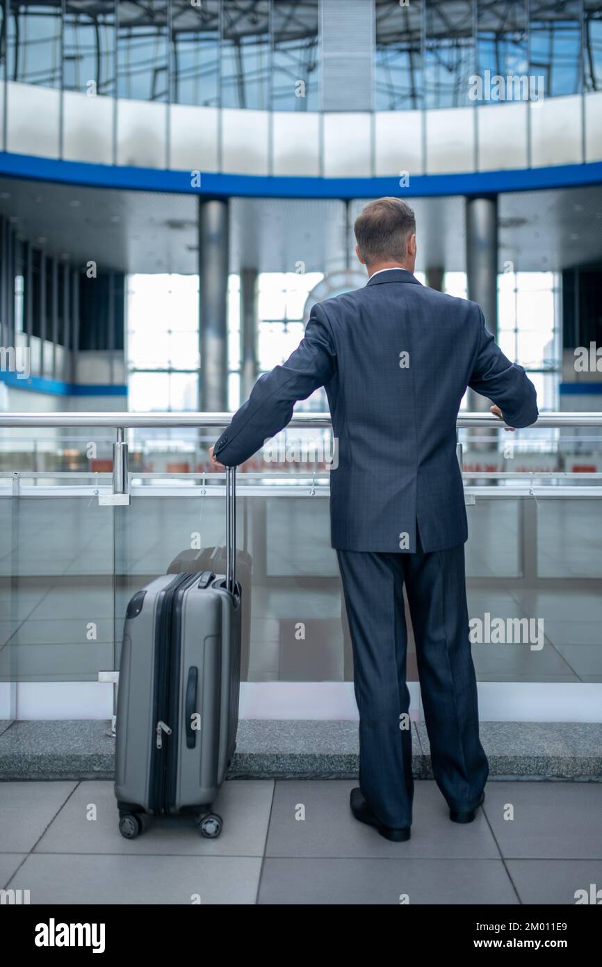 Touching the railing hi-res stock photography and images - Alamy